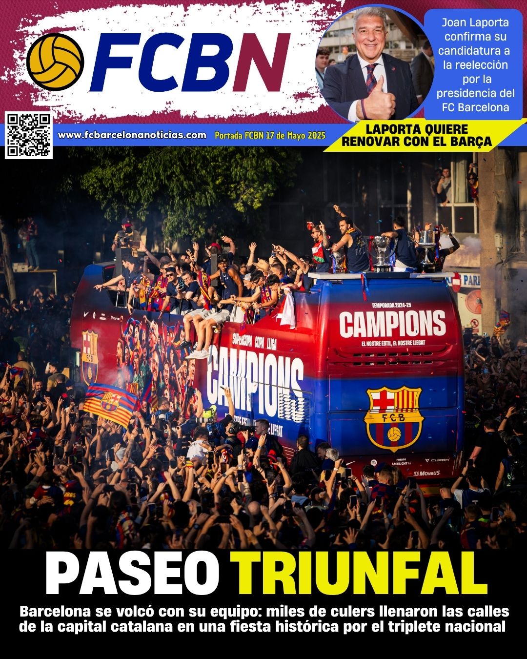 FCBN Cover 05/17/2025: TRIUMPHAL WALK
