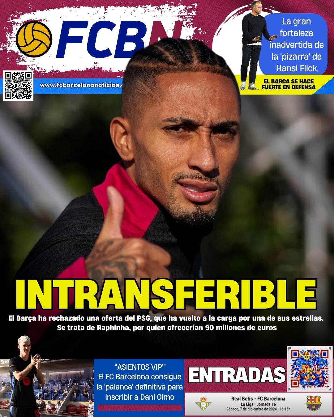 Portada de FCBN 06/12/2024: INTRANSFERIBLE