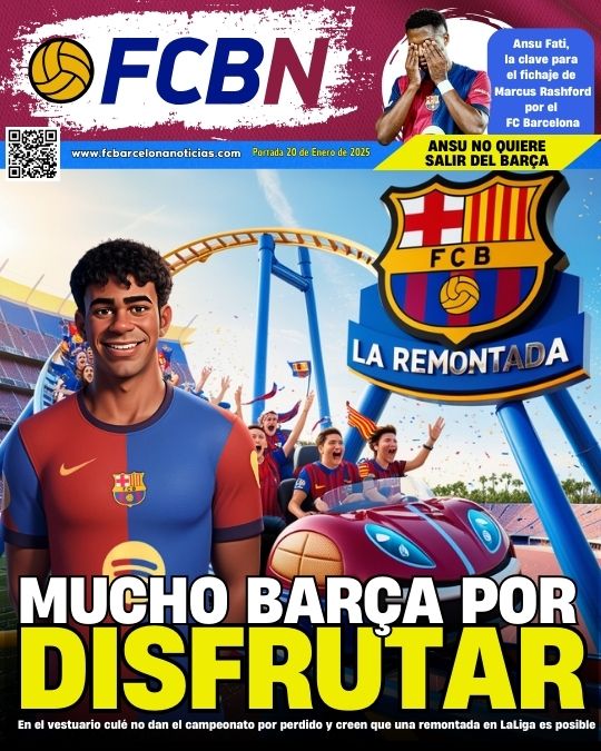 Portada de FCBN 20/01/2025: MUCHO BARÇA POR DISFRUTAR