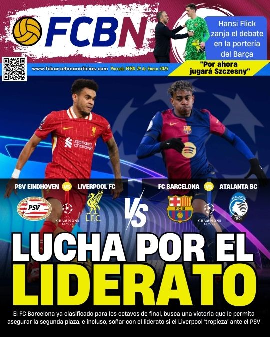 Portada de FCBN 29/01/2025: LUCHA POR EL LIDERATO