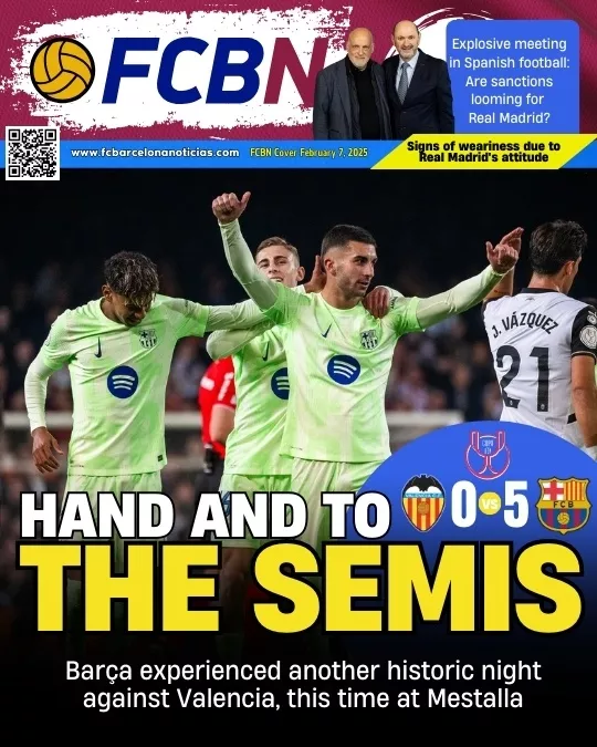 FCBN Cover 07/02/2025: THRASHING AND TO THE SEMIFINALS (0-5)
