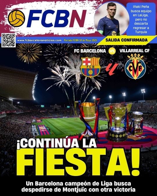 Portada FCBN 18/05/2025: ¡CONTINÚA LA FIESTA!