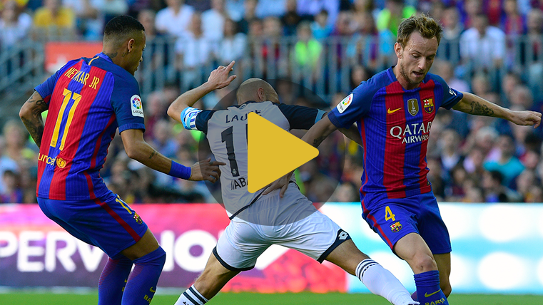 Rakitic personaliza la felicidad por la vuelta de Messi