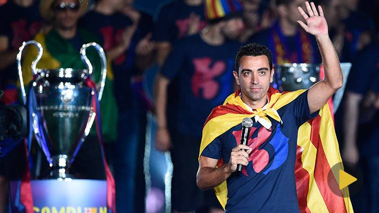 Mira el emotivo vídeo del Barça para felicitar a Xavi