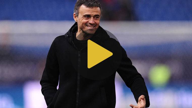 Luis Enrique: "Messi always surrenders in the big appointments"