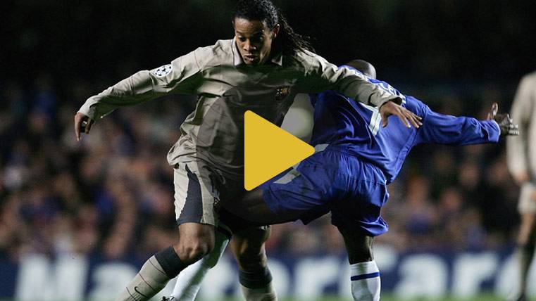 12 years from the golazo of Ronaldinho in Champions