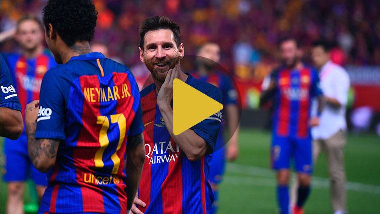 Messi amuses with the Argentinian selection: dance to the Papu