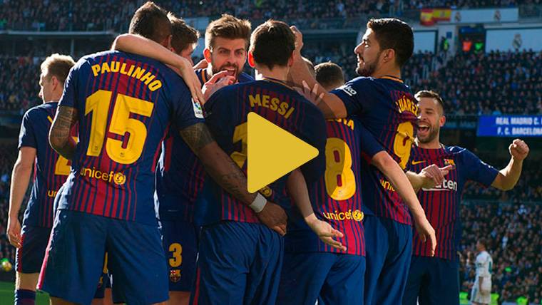 The impressive series that the Barça wants to continue in 2018