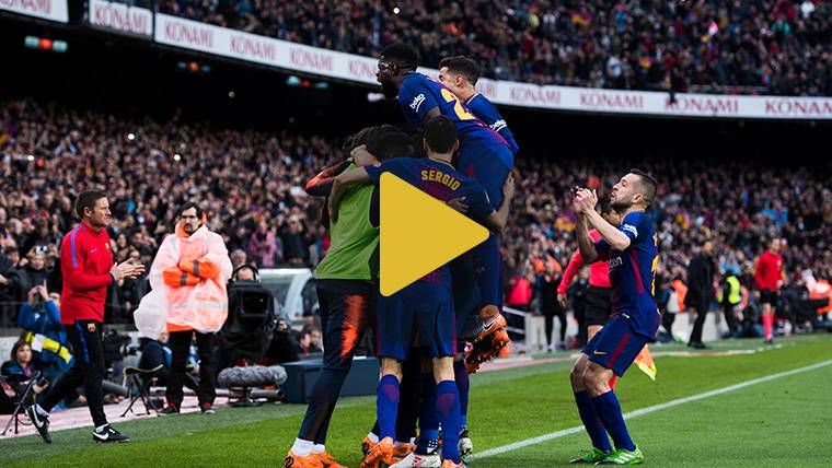 Vídeo resumen del FC Barcelona 1 Atlético de Madrid 0 - LaLiga ...