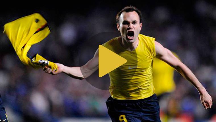 Andrés Iniesta: three goals for the memory of the barcelonismo