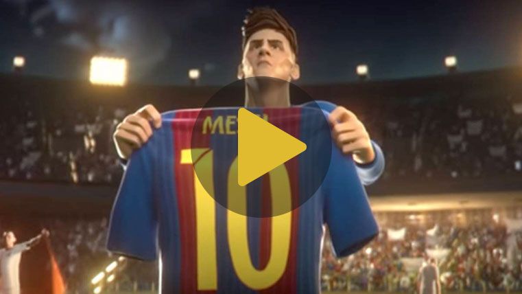 The impressive short animated that narrates the career of Leo Messi