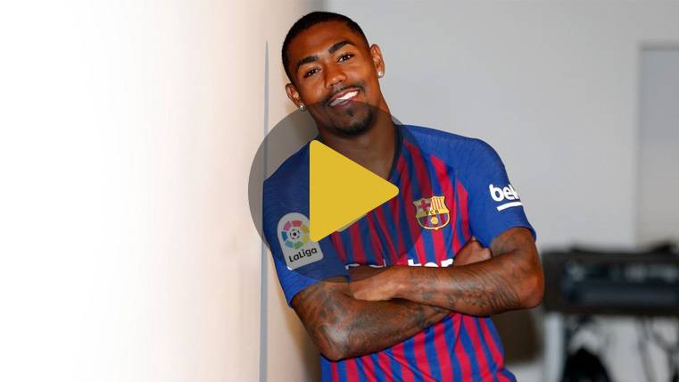 Así vivió Malcom su primer día como jugador del FC Barcelona