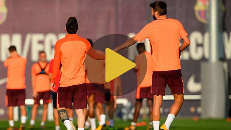 Leo Messi and the three pillars of the Barcelona train under a wave of heat