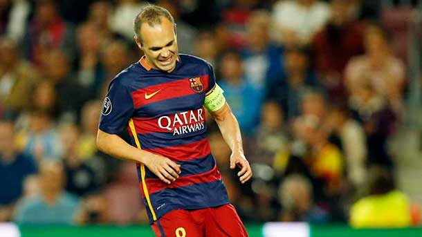 Iniesta can go back to the FC Barcelona before the planned