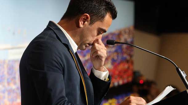 Xavi: "Neither in my dreams imagined what have lived in the Barça"