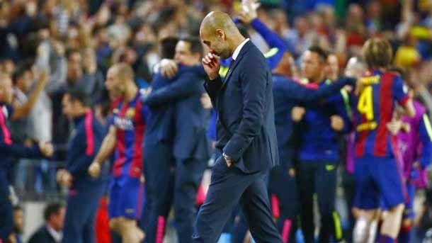 Guardiola Lived a nightmare in his return to the Camp Nou