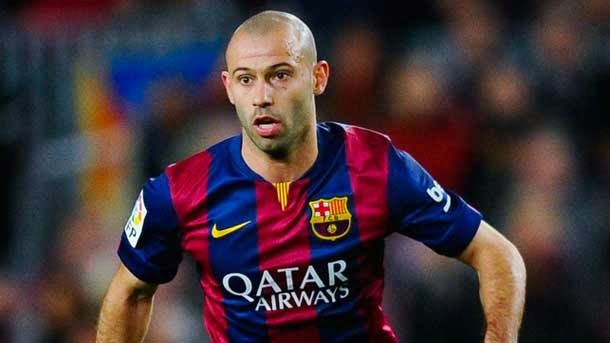 Mascherano: "The Barça needs to be in chambers"