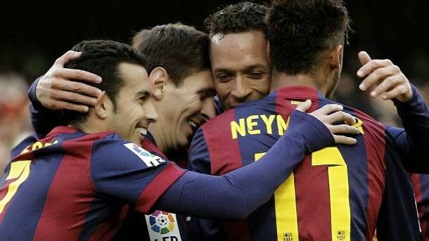 The Barça goleó (5-0) to equalise the series of Guardiola