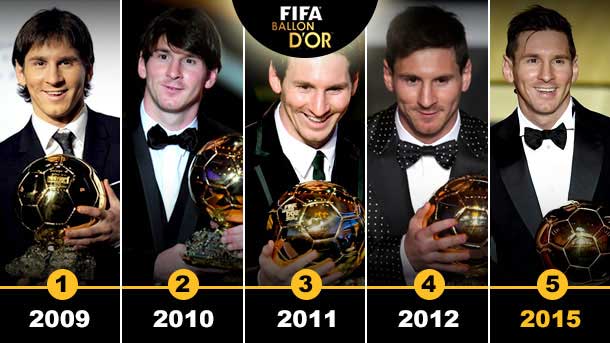 Messi: "The fifth is incredible, is more than what dreamed"