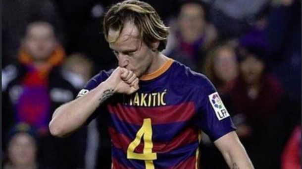 Rakitic Devoted the goal to his followers in Instagram